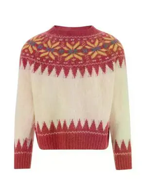 Howlin' Fair Isle-knit Wool Sweater - Neutrals