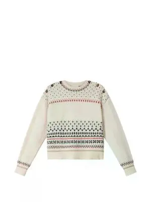 MARANT ETOILE Buttoned-shoulder Sweater