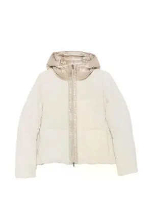 Herno Sequin-embellished Hooded Puffer Jacket
