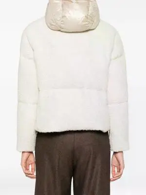 Herno Sequin-embellished Hooded Puffer Jacket
