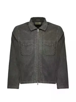 Officine Générale Corduroy Zip-up Jacket - Grey