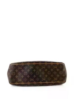 LOUIS VUITTON Batignolles Handbag Monogram Canvas Horizontal Tote Bag