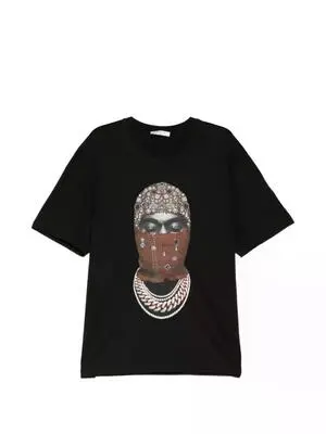 IH NOM UH NIT Mask Graphic-print T-shirt - Black