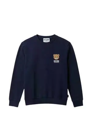 Moschino Teddy Bear Patch Sweatshirt - Blue