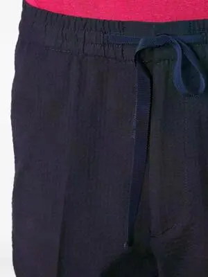 Officine Générale Phil Seersucker Shorts - Blue
