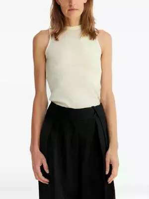 RÓHE Sleeveless Crew-neck Top