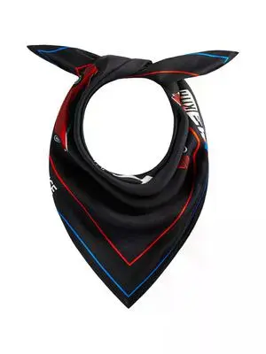 Kith X Bmw Silk Bandana - Black