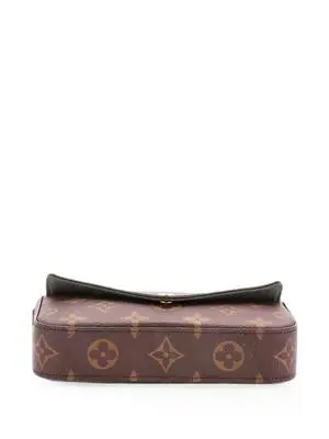 LOUIS VUITTON Felicie Strap & Go Handbag Monogram Canvas Crossbody Bag