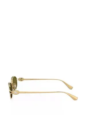 Burberry Oval-frame Sunglasses