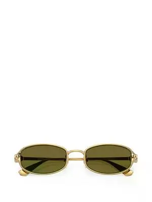 Burberry Oval-frame Sunglasses