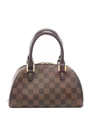 LOUIS VUITTON 2004 Damier Ebene Mini Ribera Handbag