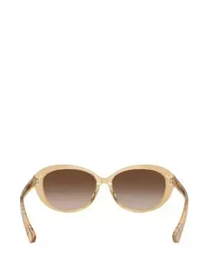 Burberry Rectangle-frame Sunglasses - Neutrals