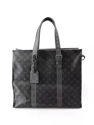 LOUIS VUITTON 2021-2026 Monogram Eclipse Cabas Zippe Gm Tote Bag