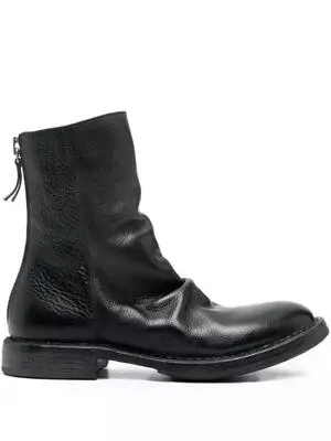 Moma Leather Ankle Boots