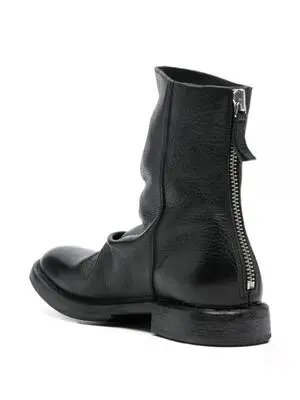 Moma Leather Ankle Boots