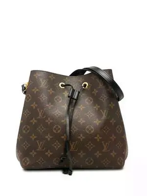 LOUIS VUITTON 2018 Monogram Neonoe Mm Bucket Bag - Brown