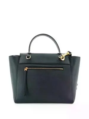 Celine Belt Bag Textured Leather Micro Satchel - Green