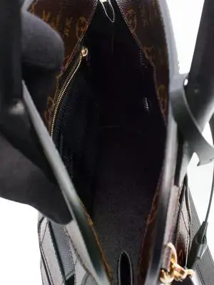 LOUIS VUITTON 2017 Monogram Tressage Tote Satchel