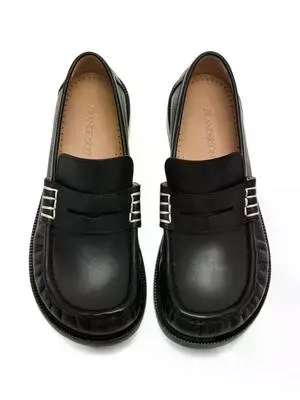 JW Anderson Contrast-stitch Penny Loafers