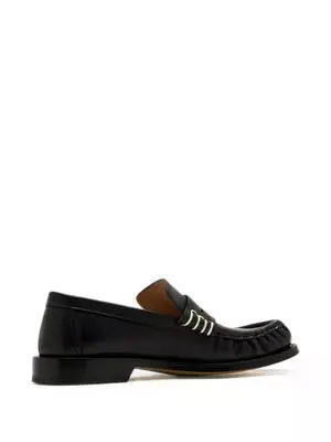 JW Anderson Contrast-stitch Penny Loafers