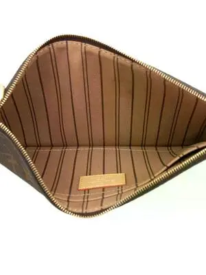 LOUIS VUITTON 2010-2020 Monogram Neverfull Mm Pouch