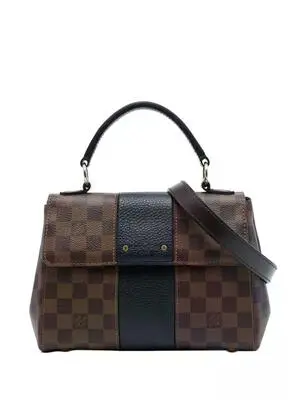 LOUIS VUITTON 2018 Damier Ebene Bond Street Bb Satchel