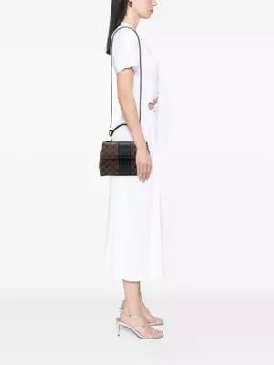 LOUIS VUITTON 2018 Damier Ebene Bond Street Bb Satchel