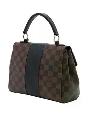 LOUIS VUITTON 2018 Damier Ebene Bond Street Bb Satchel