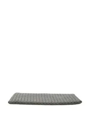Bottega Veneta 2012-2026 Nappa Intrecciato Zip Clutch Bag - Grey