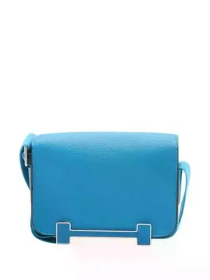 Hermès 2024 Chevre Mysore Geta Crossbody Bag