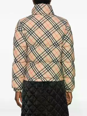 Burberry Check Puffer Jacket