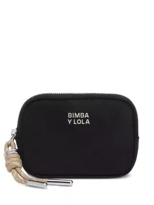 Bimba Y Lola Nylon Coin Purse - Black