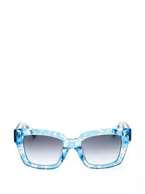 Kate Spade New York Brynne Rectangle-frame Sunglasses - Yellow