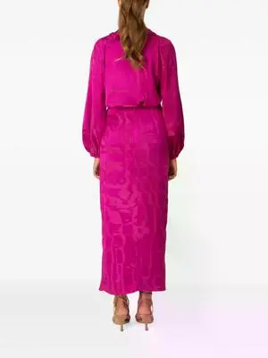 Silvia Tcherassi Vigolene Jacquard-effect Blouse