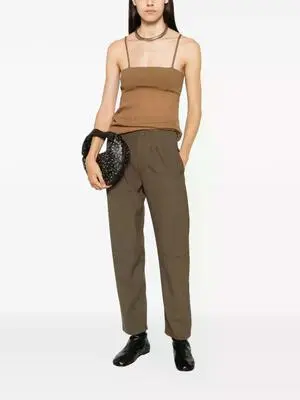 MAISON MARGIELA Pleated Straight-leg Trousers
