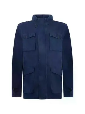 Herno Linen Multi-pocket Jacket