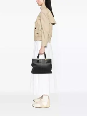 Burberry 20th Century Leather Tote Bag