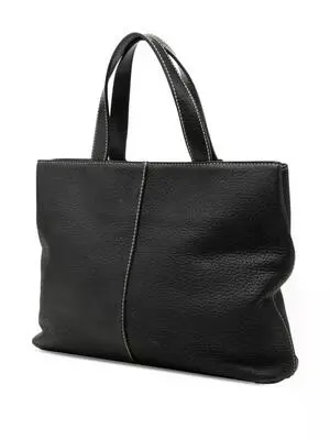 Burberry 20th Century Leather Tote Bag