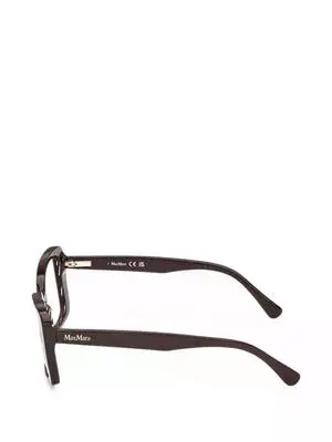 Max Mara Rectangle-frame Clip-on Glasses
