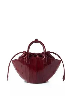 BIAGINI Small Le Mignon Panier Tote Bag - Red