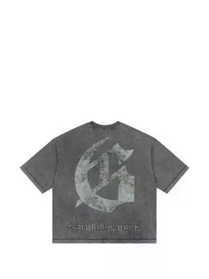 GODSPEED Collegiate Logo-print T-shirt - Grey