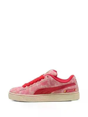 PUMA X Scuderia Ferrari Desert Sun Pack Suede Xl Sneakers - Pink