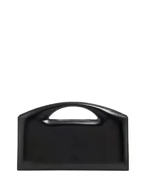 Loewe 2000-2010 Leather Anagram Handbag - Black