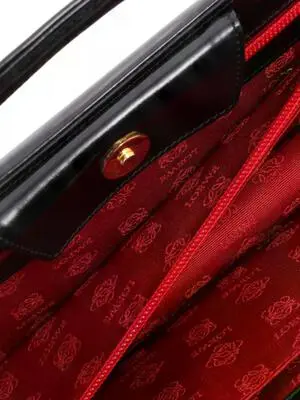 Loewe 2000-2010 Leather Anagram Handbag