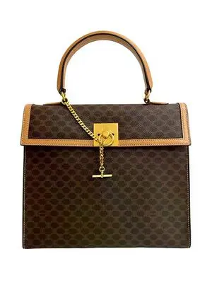 Celine 2014 Macadam Coated Canvas Handbag