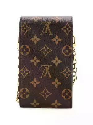 LOUIS VUITTON Metis Phone Pouch On Chain Monogram Canvas Shoulder Bag