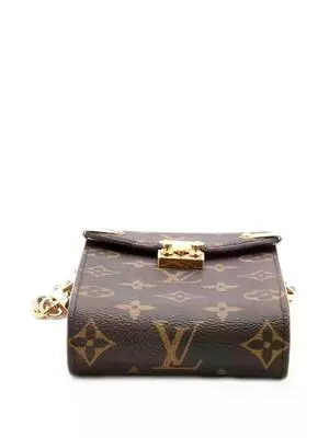 LOUIS VUITTON Metis Phone Pouch On Chain Monogram Canvas Shoulder Bag