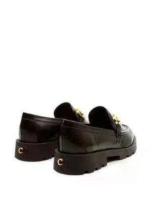 CECCONELLO Horsebit Leather Loafers
