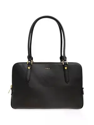 Furla Grained-leather Tote Bag