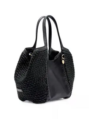 LOTTUSSE Noodluxe Woven-panel Tote Bag